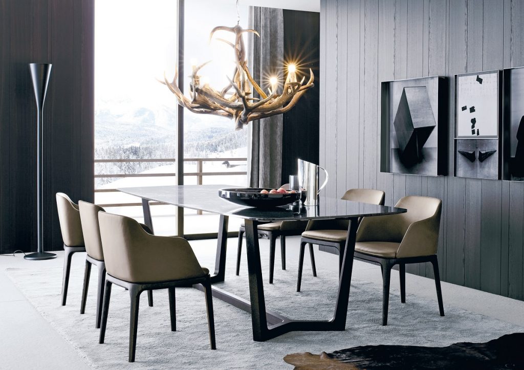 Y様 ／ ポリフォーム コンコルドダイニングテーブル、ヴェンチュラダイニングチェア、アームチェア | インテリアショップ Life